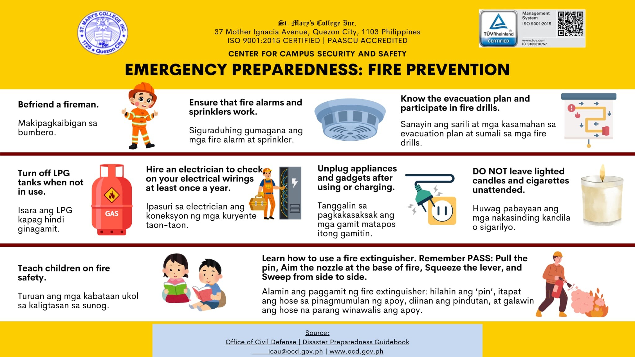 CCSS Infographics | St. Mary's College Inc.